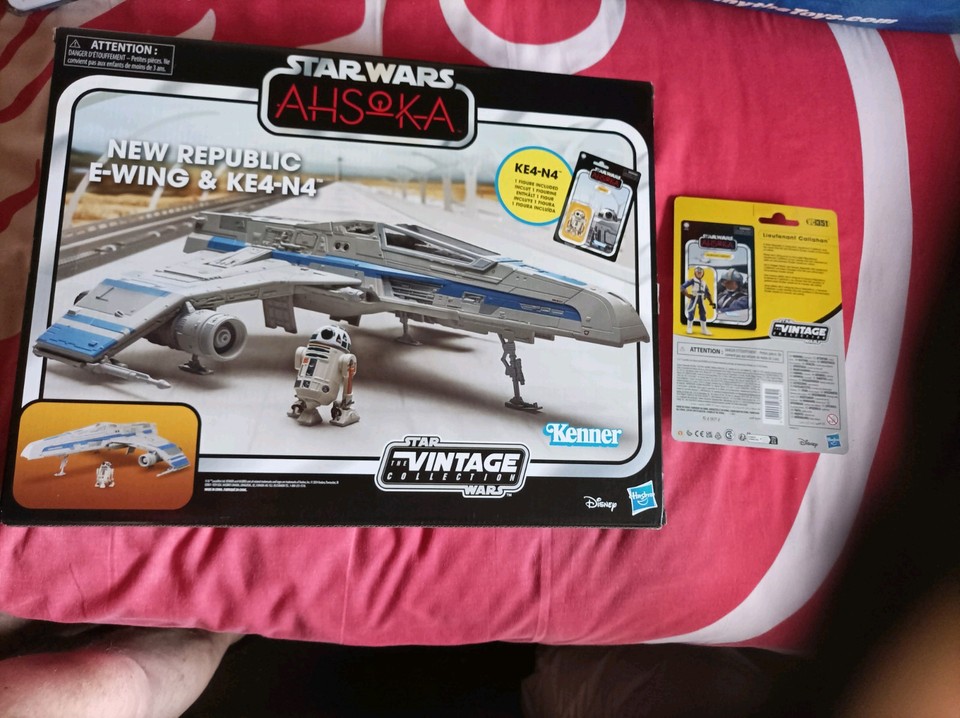 Star Wars Vintage Collection New Republic E-Wing & KE4-N4 Vehicle | eBay UK
