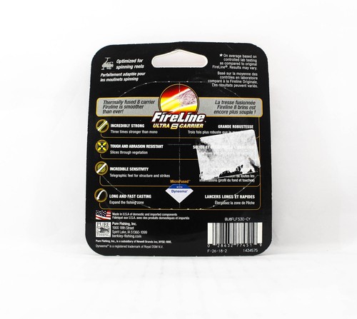 Sale Berkley Fireline Ultra 8 Carrier 125yds 30lb White (4519 ...