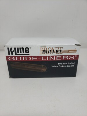 K Line Valve Guixe Liners KL1841STA 11/32" X3-1/8" BULLET LINERS 100pk ...