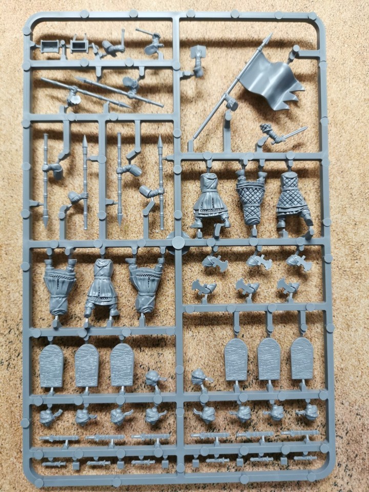 Fireforge 28mm Armies of Islam Black Guard Infantry (6 Models) (1 Sprue ...