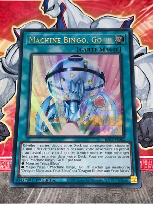 Carte Yu Gi Oh MACHINE BINGO, GO !!! RA02-FR062 ULTRA RARE | eBay