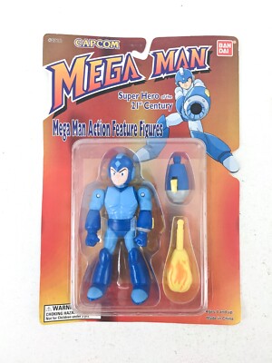 Mega Man Super Hero Of The Century Action Figures Capcom 1995 Bandai | eBay