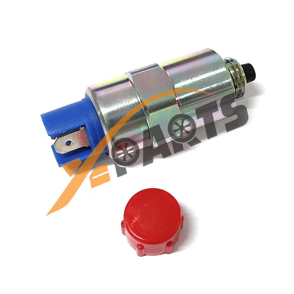 12v 26420472 Fuel Shut Off Solenoid For Perkins 3.152 1004 1004-4 1104 ...