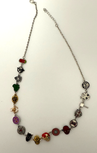 Marvel Avengers Multi Pendent Charm Necklace | eBay