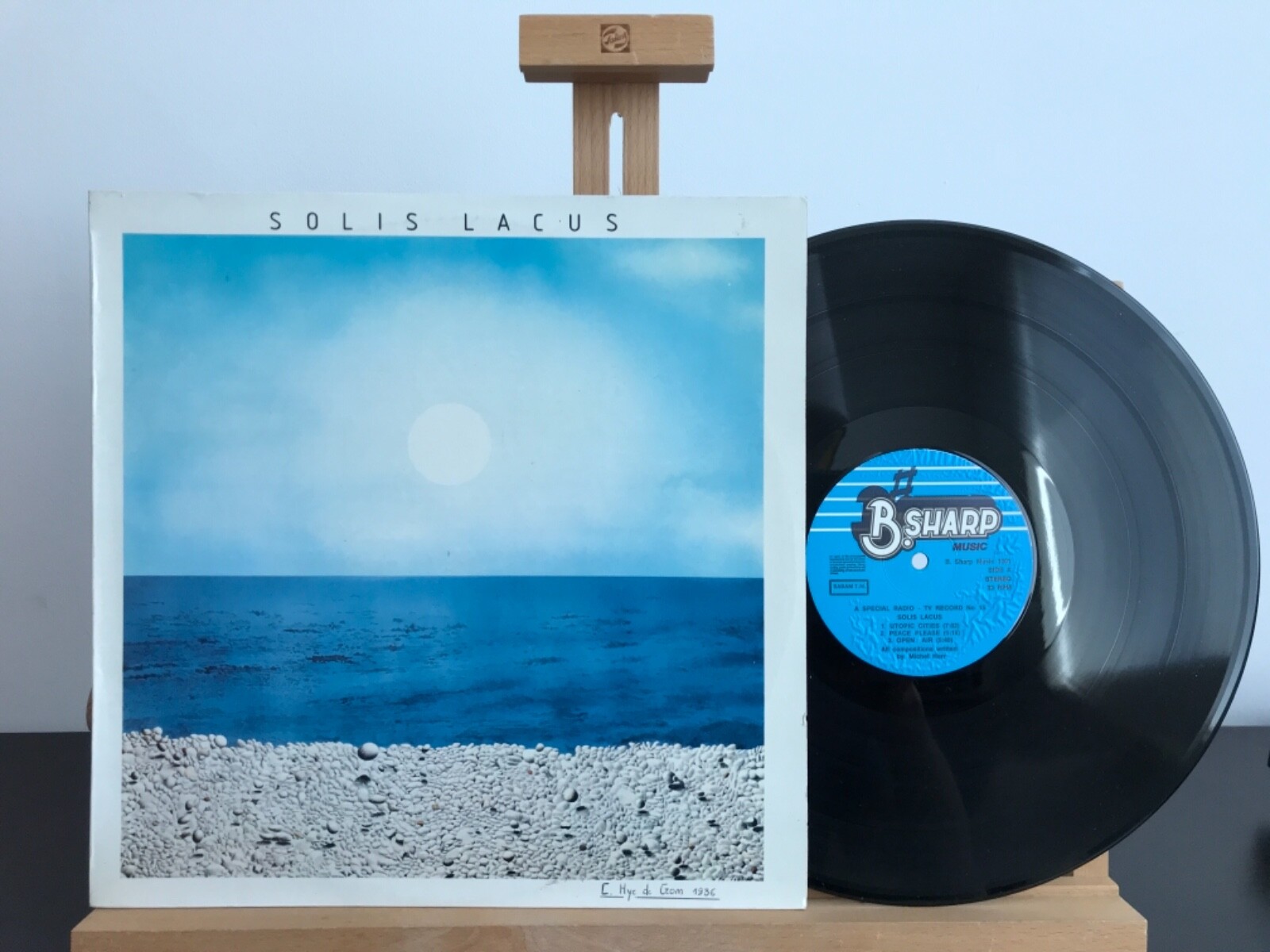 SOLIS LACUS SOLIS LACUS B.SHARP RECORDS 1001 REISSUE BELGIUM NM/VG+ | eBay