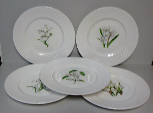Spode VIRGINIA (F1773) 9" Luncheon Accent Plates SET OF FIVE SCENES | eBay