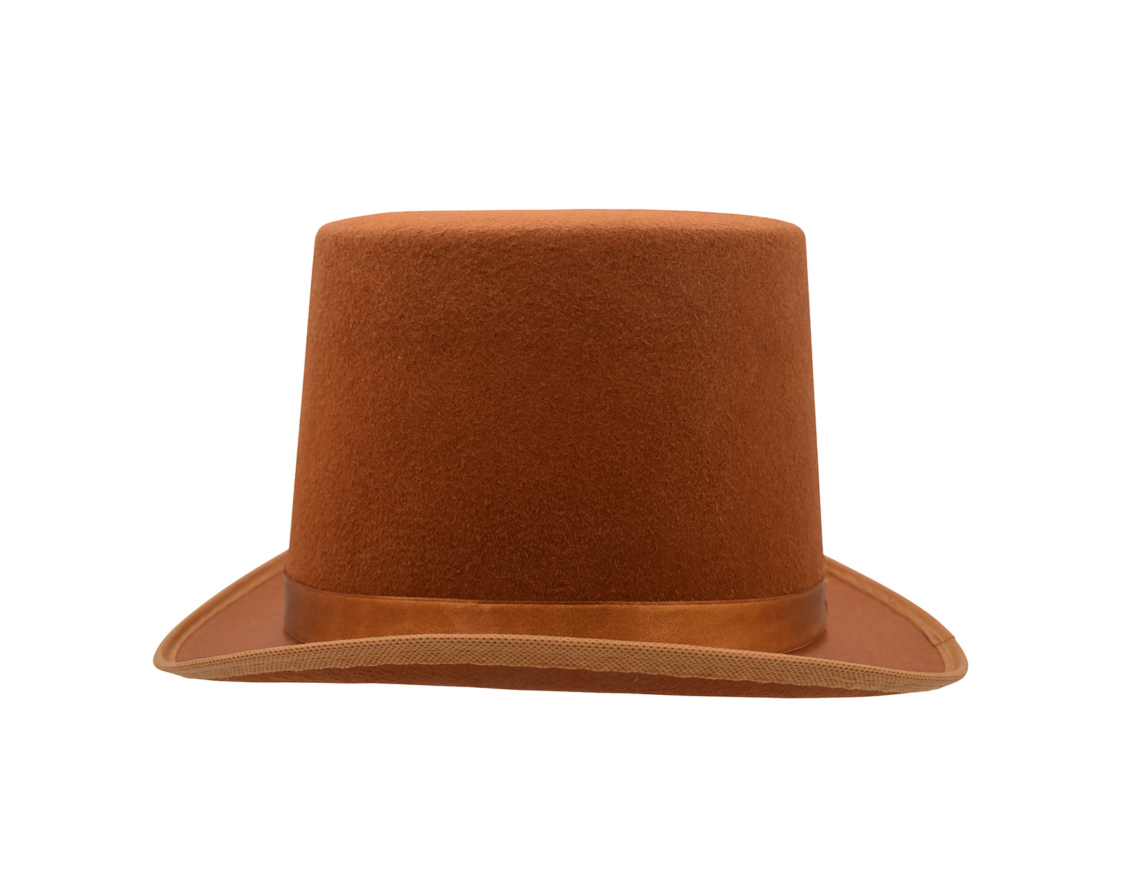 Tall Brown Willy Wonka Dickens Caroler Steampunk Coachman Top Hat ...