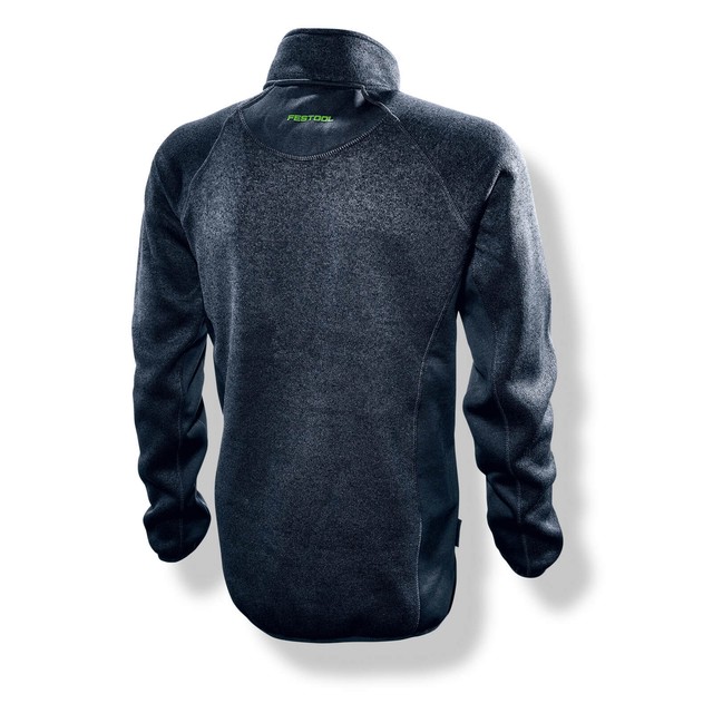 Festool Jacket Vets And Shawl Sweatjacke Farbe Blau Melange Größe L ...