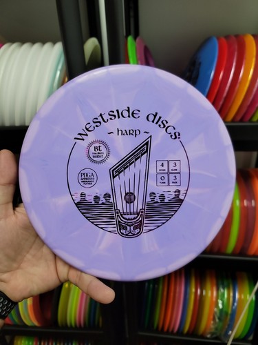 Westside Discs Purple pink 174g Bt Medium Burst Harp Putter Golf Disc ...