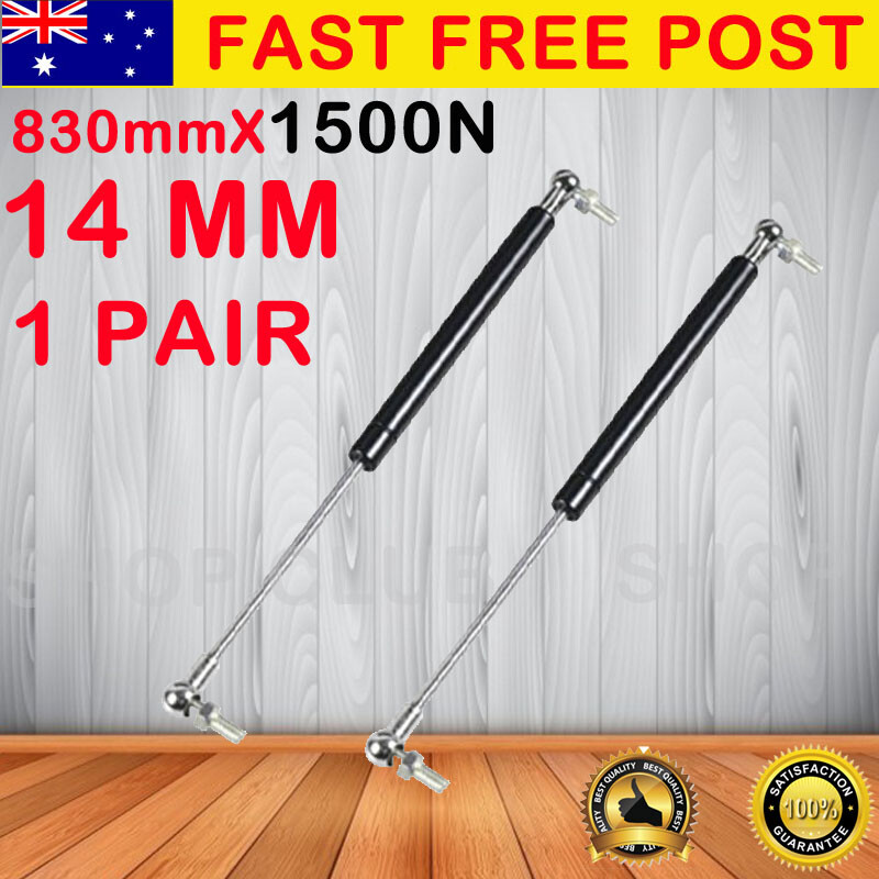Gas Struts Gas Spring 830mm x 1500N Heavy Duty Camper Trailer Truck ...