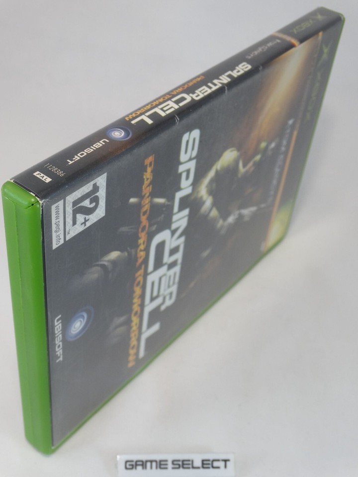 Tom Clancy's Splinter Cell Pandora Tomorrow Xbox Classic, 360 And One ...