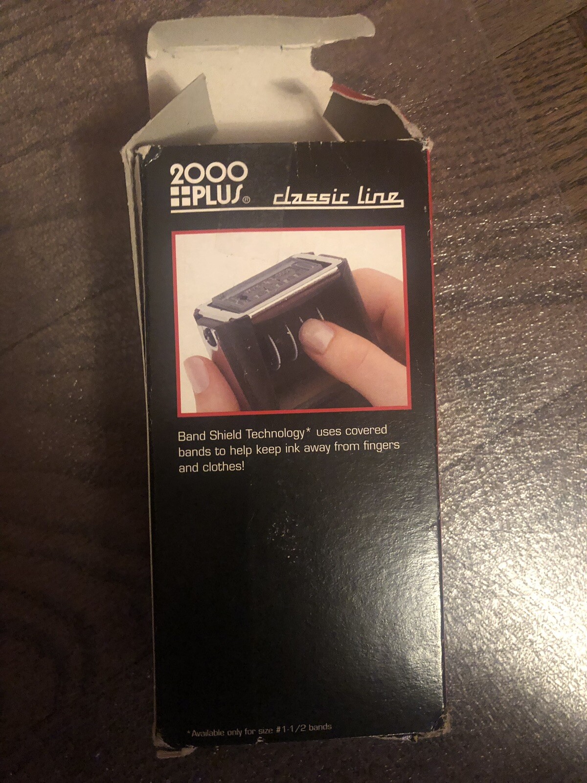 Used 2000 Plus Classic Line Premium Self Inker Date Stamp Black /open ...