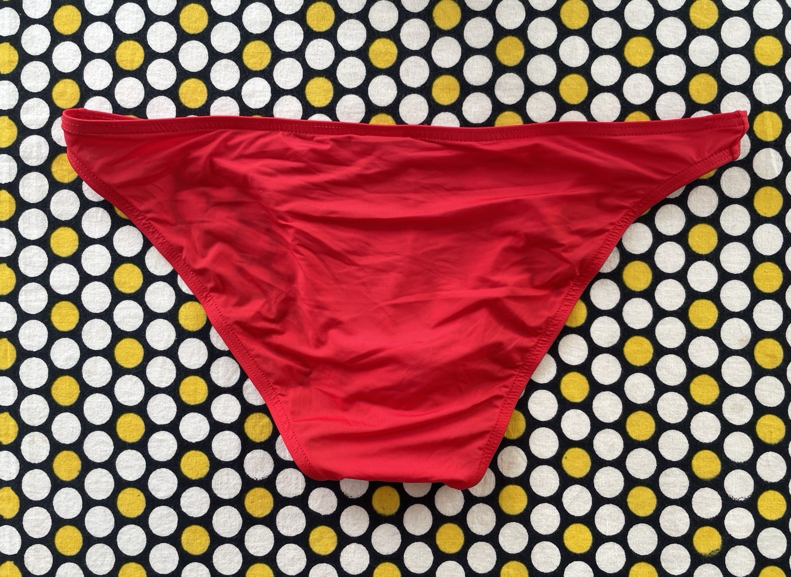 Men's Sexy Red Size L Unlined Bikini Swim Brief Swimsuit | eBay