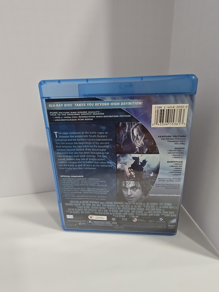 Underworld Evolution ( Blu-ray) VGC Kate Beckinsale Scott Speedman 43396153813| eBay