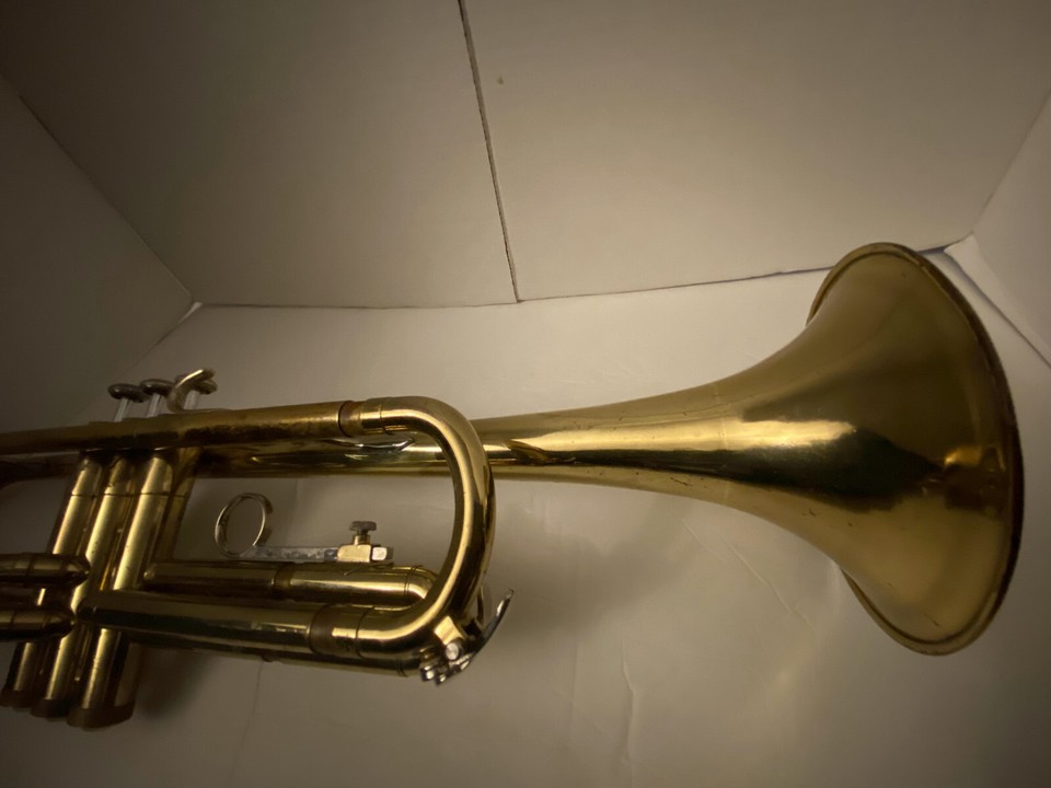 Vintage Bundy Trumpet by Selmer Co Designed by Vincent Bach with Case ...