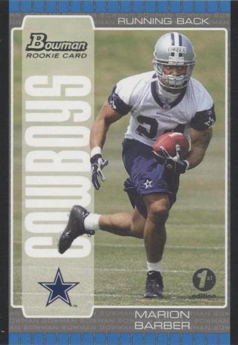 2005 Bowman - Marion Barber III #124 1st Edition (RC) for sale online ...