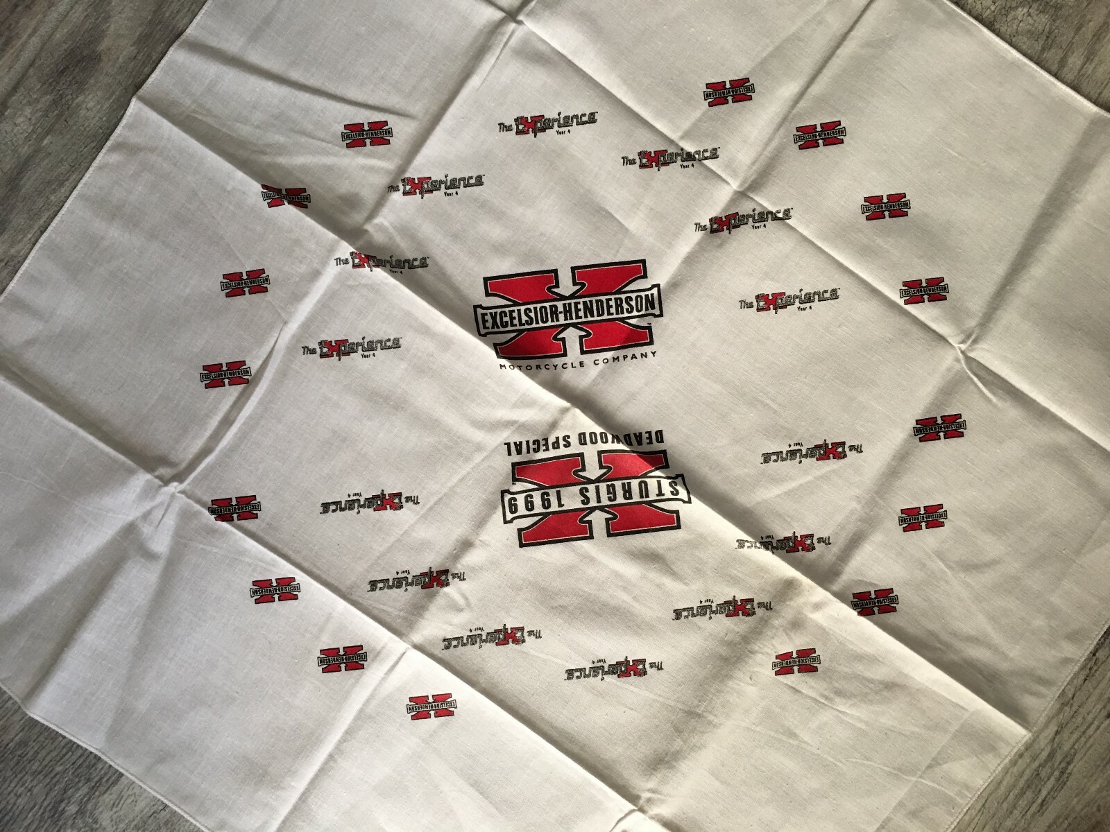 Vintage Excelsior-Henderson Doo rag Bandana Sturgis 1999 Deadwood ...