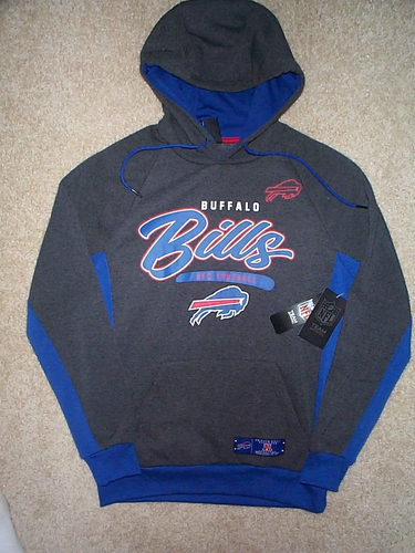 (2025-2026) Buffalo Bills ($85) nfl Jersey Sweatshirt Adult MENS/MEN'S ...