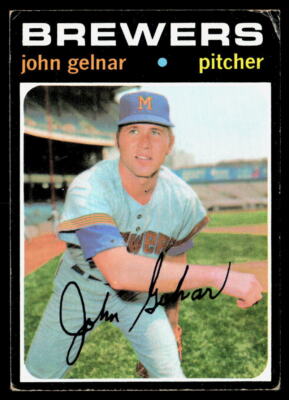 John Gelnar 1971 Topps #604 VG | eBay