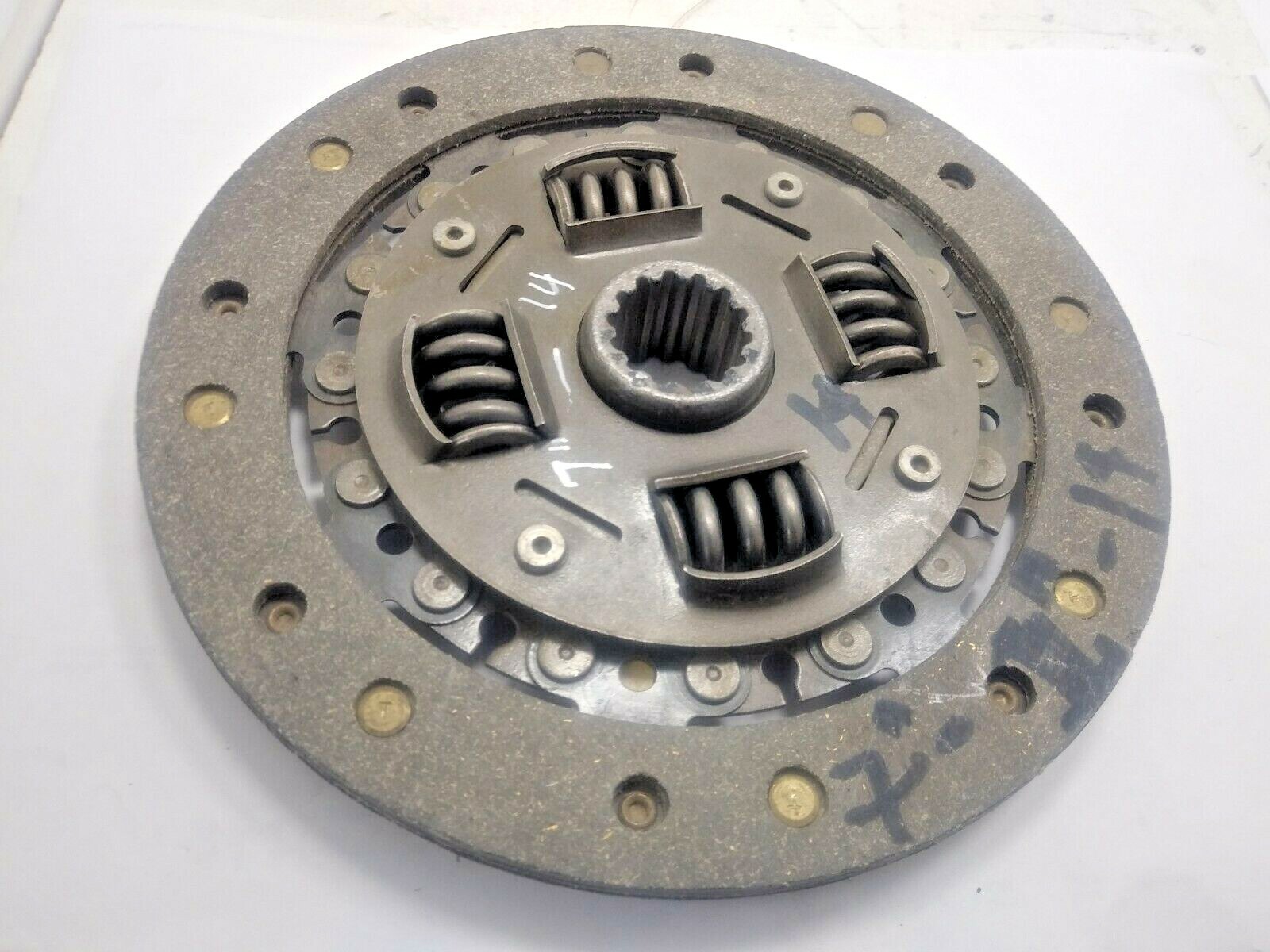 .Standard disc Clutch 7 inch 14 splines inner diameter 24.57 mm approx ...