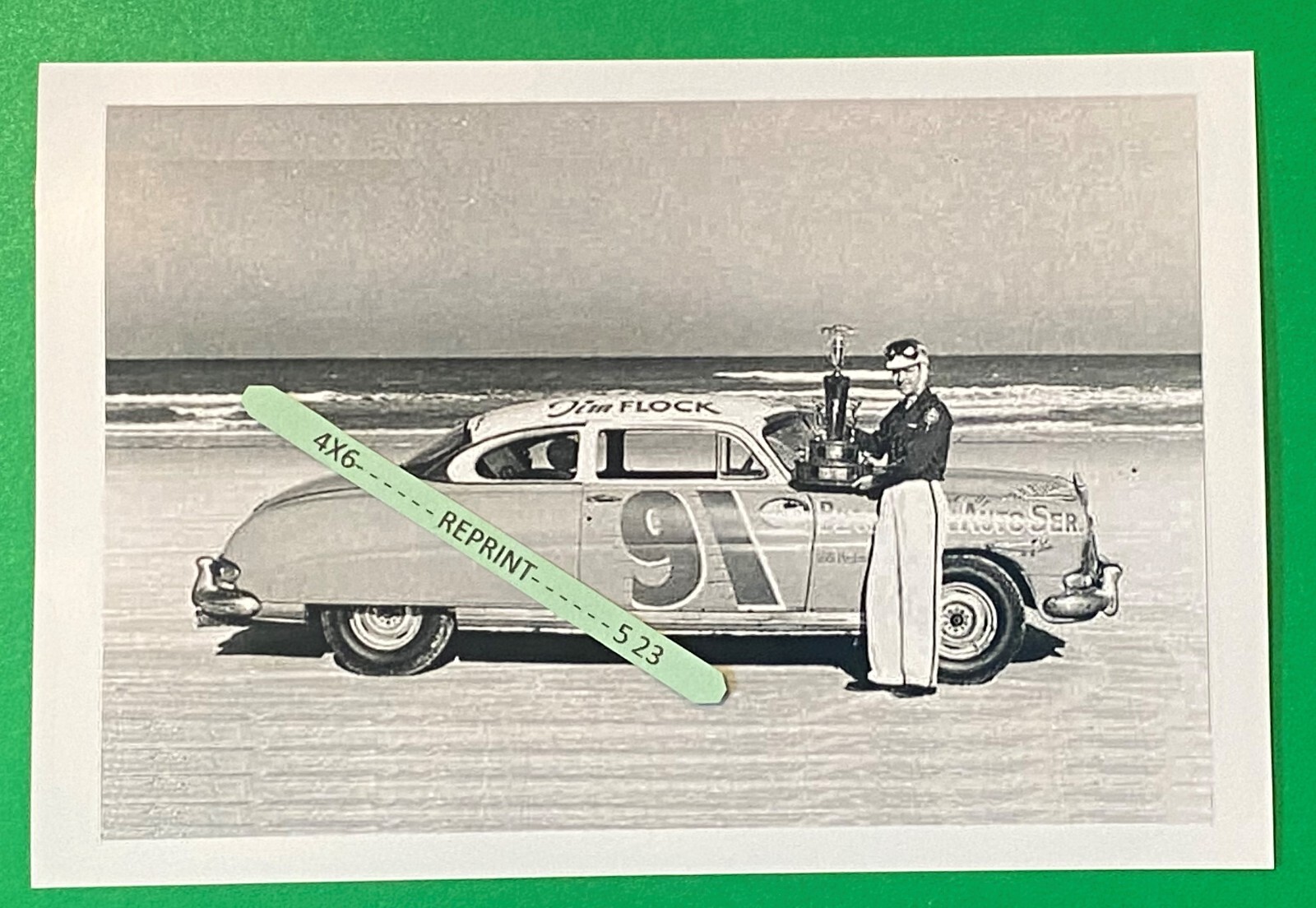 Found PHOTO of NASCAR Race Car Driver TIM FLOCK Hudson Hornet #91 Dirt ...