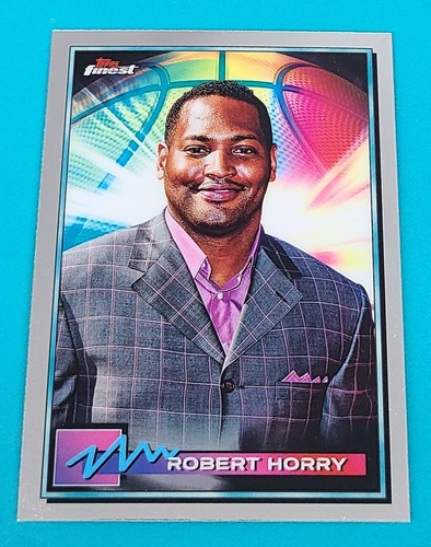 2021 Topps Finest #35 Robert Horry BASKETBALL Card K6 | eBay