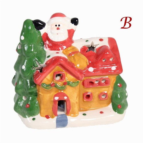 Christmas Decoration Battery Operated Flashing LED House - B | eBay
