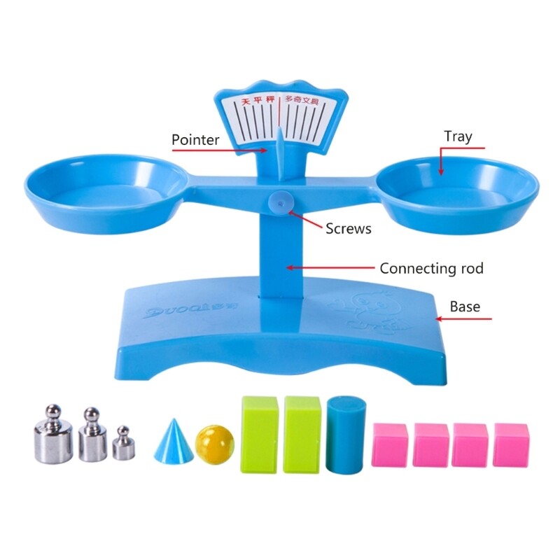 Weighing Scale Science Math Teaching Scale Educational Balancing Toy ...