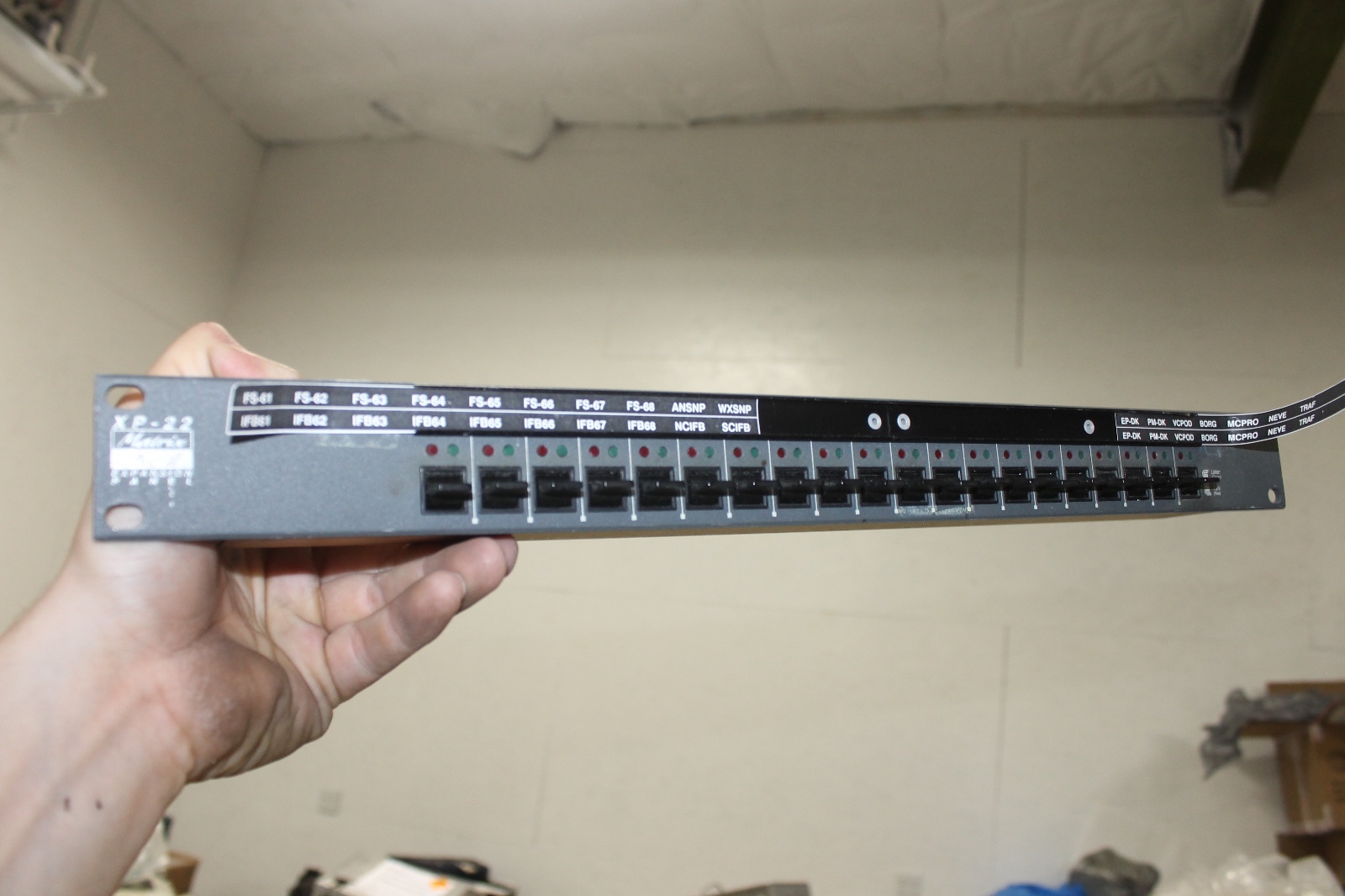 Clear-Com Matrix Plus Xp-22 Expansion Panel Intercom for sale online | eBay