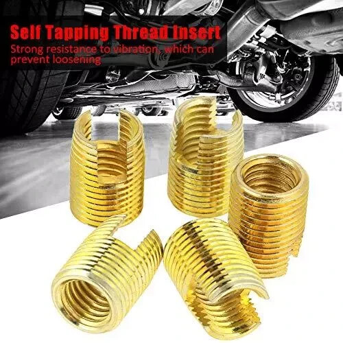 Self Tapping Inserts Threaded Inserts Kit, M3 to M12 Self Tapping ...