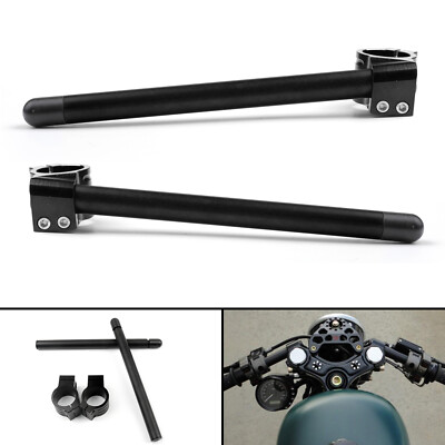 Universal Motoycycle Clip-On Handlebars Fits YAMAHA YZF R6 KAWASAKI ...