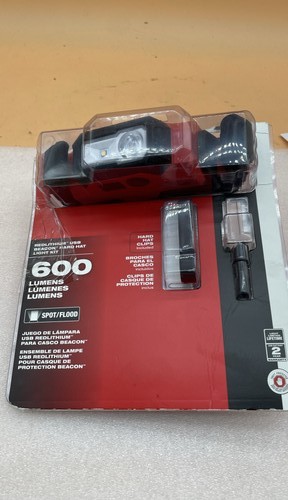 Milwaukee 2116-21: RedLithium USB 3.0 600 Lumens Beacon Hard Hat Light ...