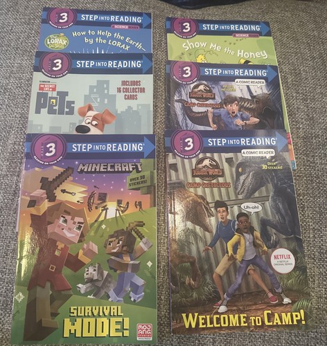 Lot of 6 - Level 3 Step into Reading Books | eBay