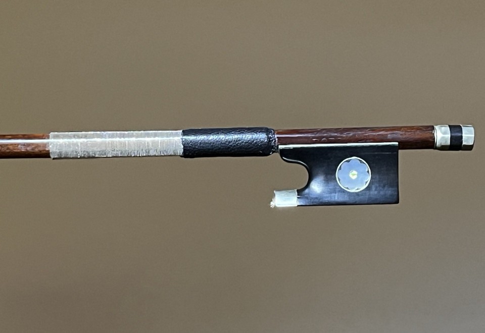 Super Fine violin bow old full size hand made Germany 1900c. | eBay