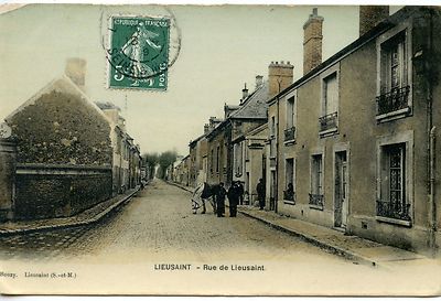 CARTE POSTALE / LIEUSAINT RUE DE LIEUSAINT | eBay