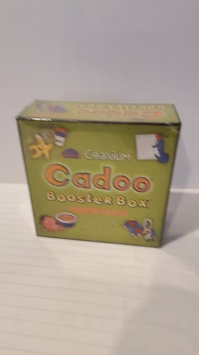 Sealed Cranium Cadoo Booster Box-300 Cards-Includes Clap-Add on Pack ...
