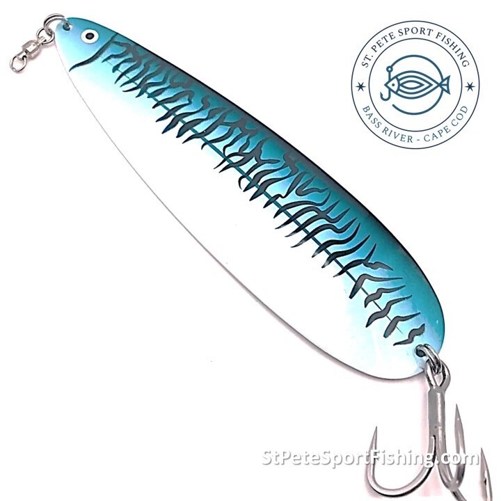 St. Pete Heavy Duty Saltwater Flutter Spoons for Stripers and Fluke | eBay