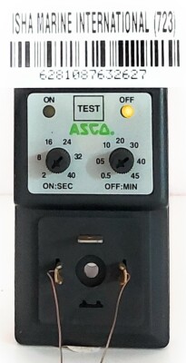 ASCO 720 Solenoid Valve Timer 24-240V 50/60Hz | eBay UK