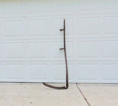 vintage antique farm sickle hay scythe 61 3/4" | eBay
