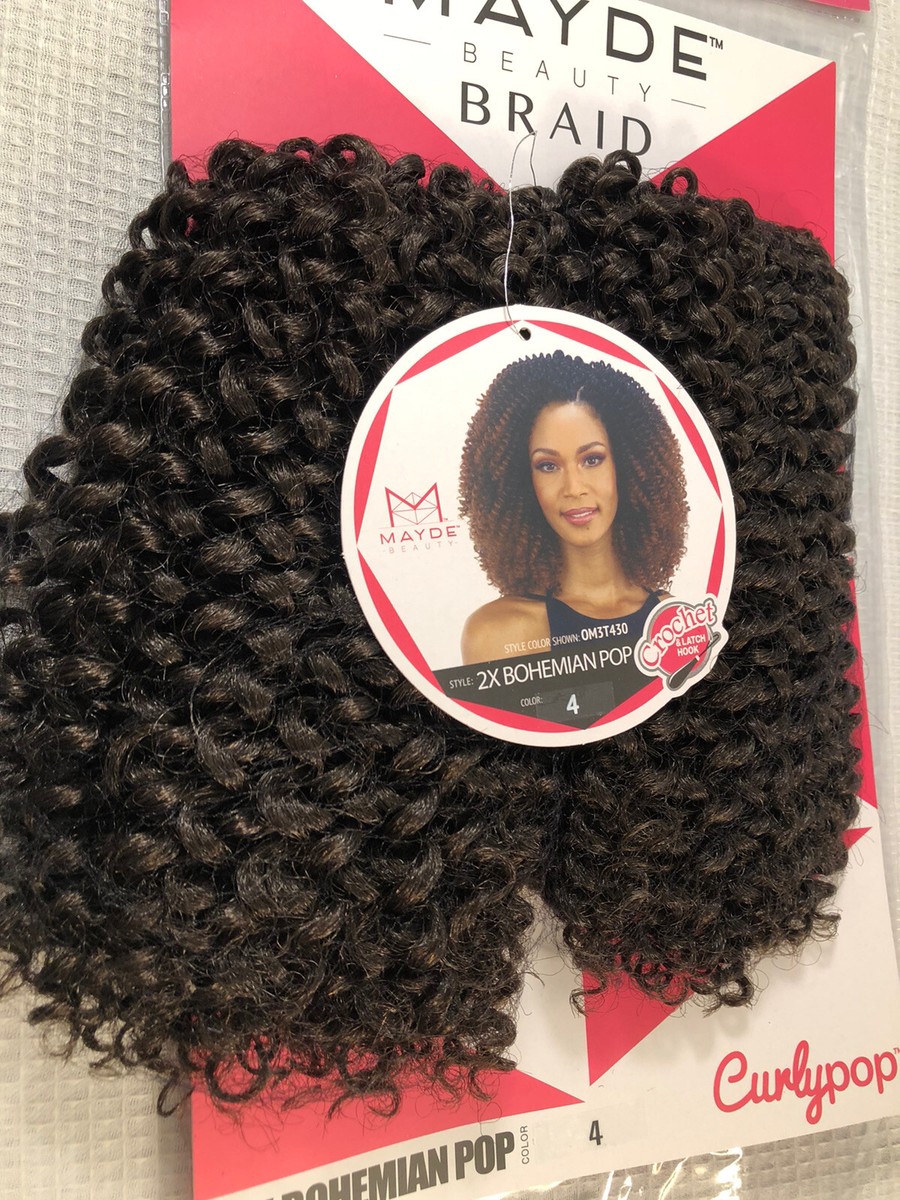 Bohemian Curly Latch Hook Hair