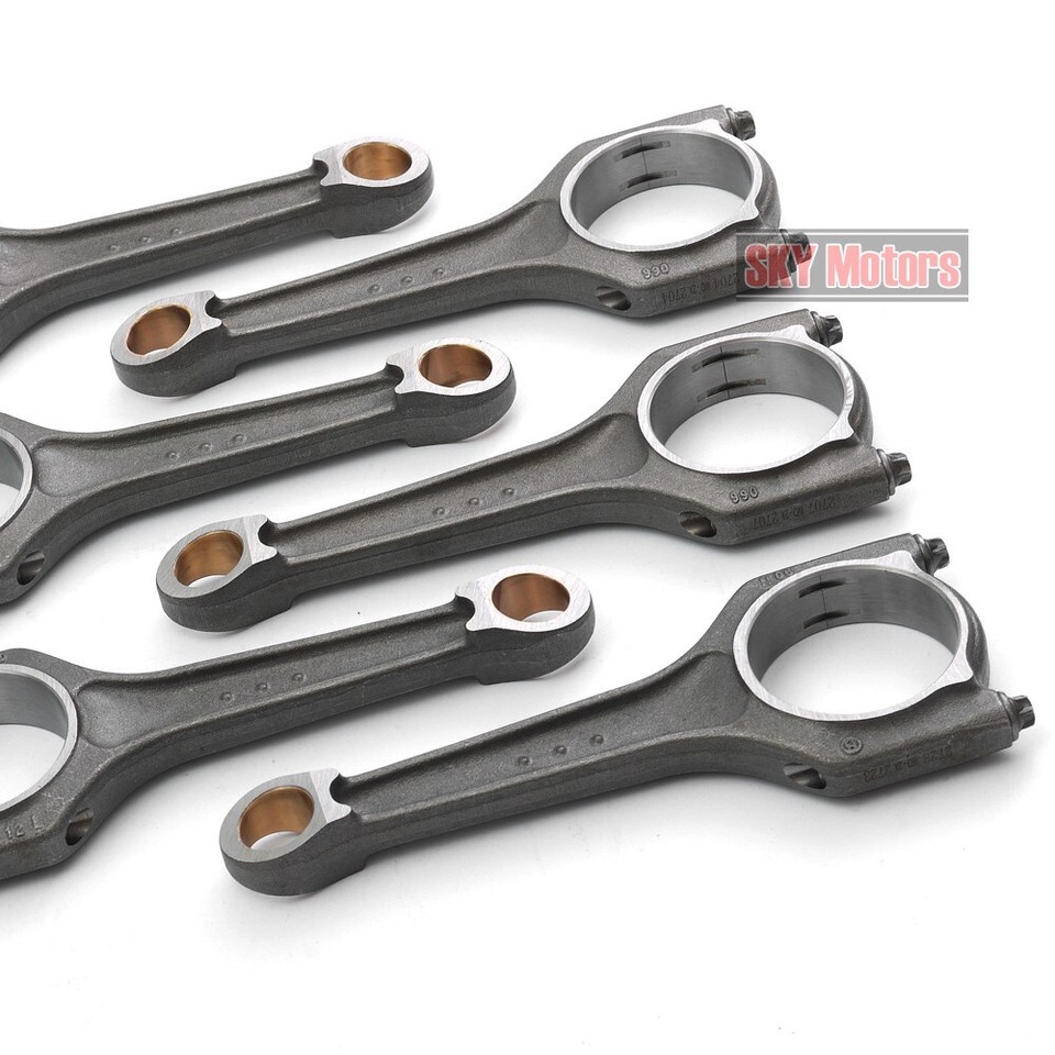 6pcs Engine Connecting Rod Φ20mm For 2.5L L6 BMW X1 323i 325i E60 E90 ...