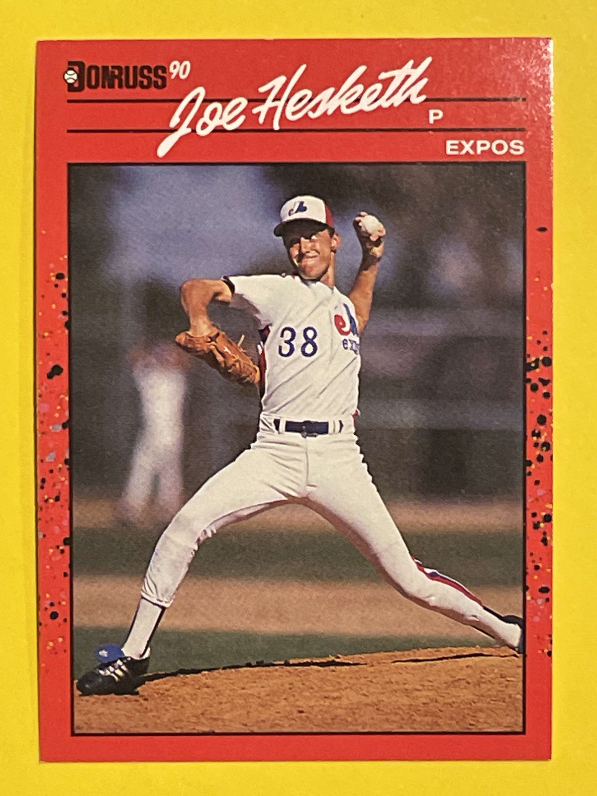 Joe Hesketh 1990 Donruss Base #511 Montreal Expos | eBay