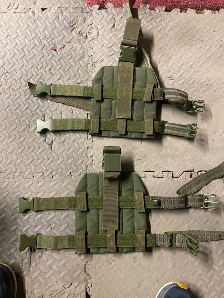 EXCELLENT ELITE SPANKER Tactical Drop Leg Platform MOLLE Ranger Green ...
