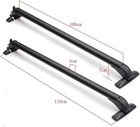Crossbar Fits for volvo ex30 2023 2024 without Roof rail roof rack bars ...