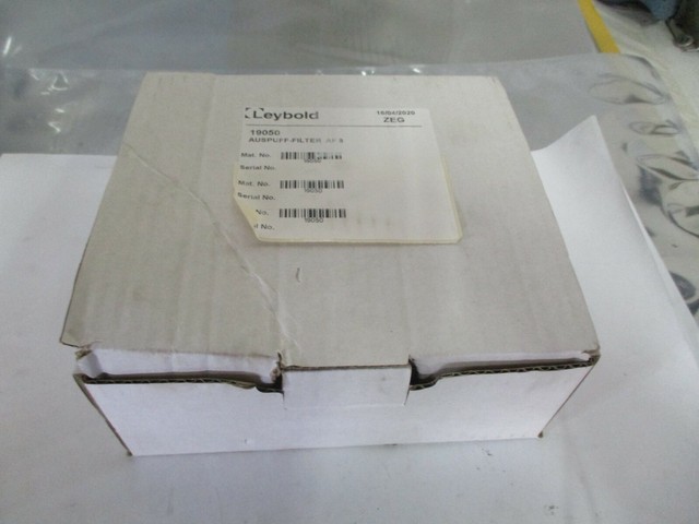 Leybold 19050 Exhaust Filter AF8 Air Filter Unit AUSPUFF-FILTER AF 8 ...
