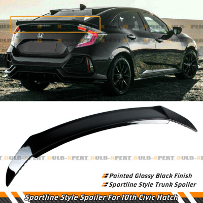 FOR 2017-2021 CIVIC FK7 FK4 FK8 5DR HATCHBACK GLOSS SPORTLINE STYLE ...