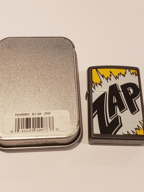 Rare 1996 Barrett Smythe ZAP Vintage Zippo Lighter Batman Movie Poster ...