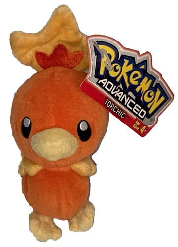 Torchic Pokemon Advanced Plush Toy Beanie Hasbro 2004 Nintendo Gamer ...