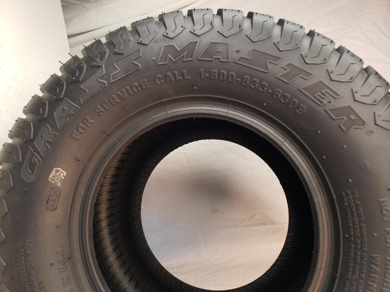 OTR Grass Master 20x12.00-10 Zero Turn Riding Lawn Mower TIRE 4ply T ...