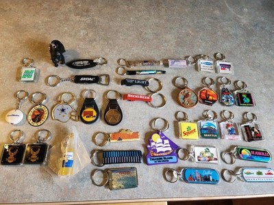 Vintage Key Chain Lot 80s 90s Travel Corona Harley Marlboro Hawaii ...